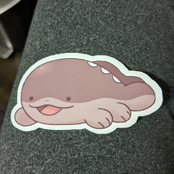 PKMN Paldean Wooper Quagsire Clodsire Stickers - Etsy