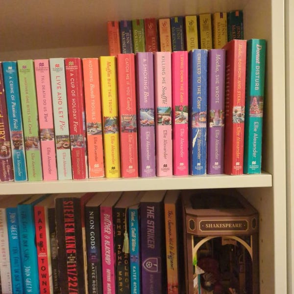 Shelf Riser for Displaying Two Rows of Books on a Single Shelf ...
