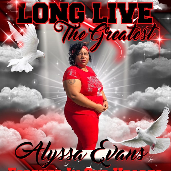 Red LLTG Heavens Forever in Our Hearts PNG Add Photo Rest in Peace ...