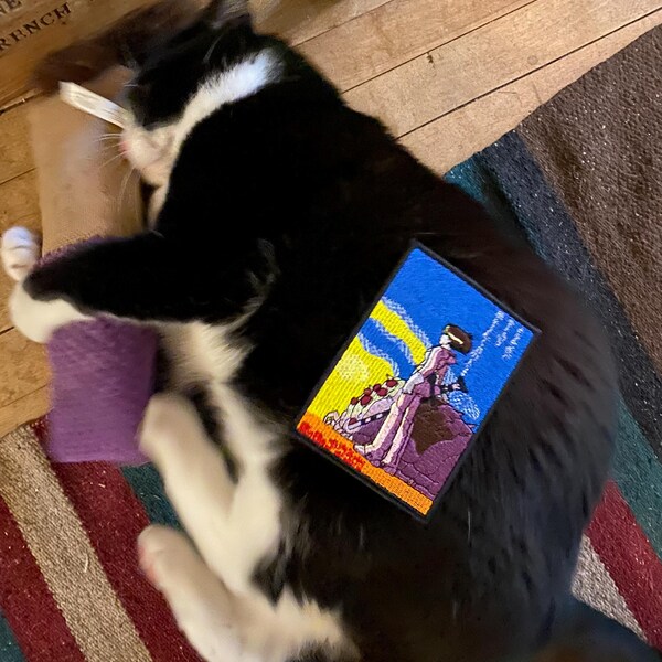 Iron on Pigeon Goth Patch Horror DIY Embroidered Patch, Badge, Applique ...