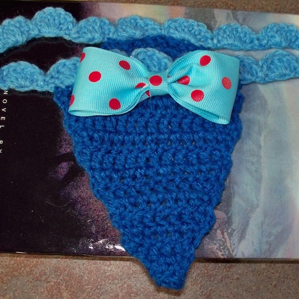 PDF Crochet Book Thong Bookmark Pattern, Easy Funny DIY Gift Idea ...
