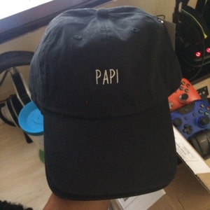 PAPI Baseball Hat Papi Dad Hat, Champagne Papi Drake, Papi Hat, Zaddy ...