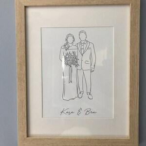 CUSTOM LINE DRAWING Custom Illustration Digital Art Line - Etsy