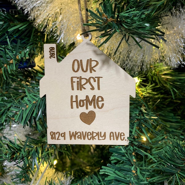 First Home Ornament - Our First Home Ornament - First Apartment ...