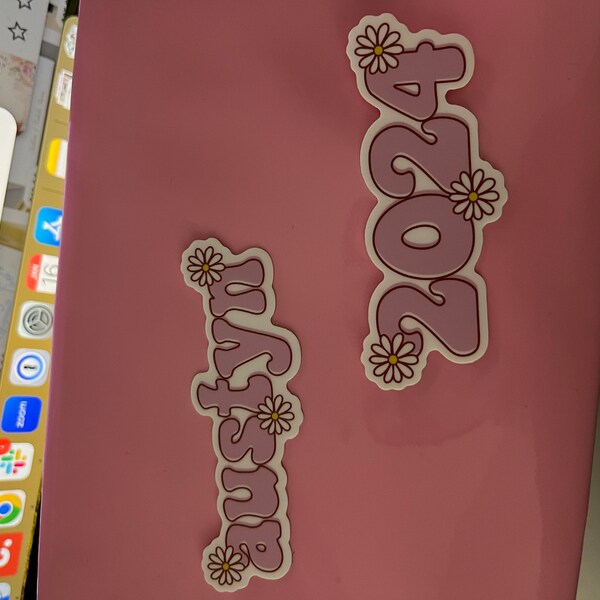 Number 30 Sticker Retro Rainbow Numbers 30th Birthday Decal Year Party ...