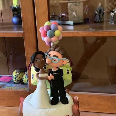 Disney's up Version Custom Wedding Cake Topper - Etsy