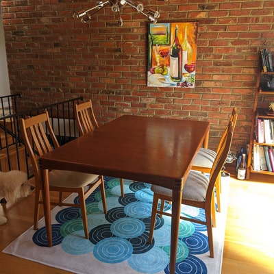 Vintage Danish Mid Century Modern Teak Secretary Desk - Etsy