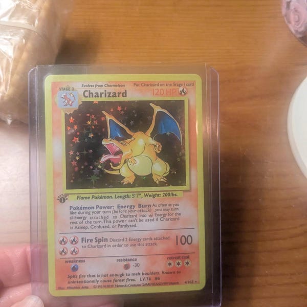 High Quality 1st Edition Shadowless Charizard Custom Handmade ...