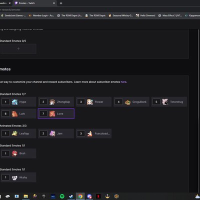 48 Custom Twitch Emotes Mega Pack, Custom Emote Twitch, Twitch Emote ...
