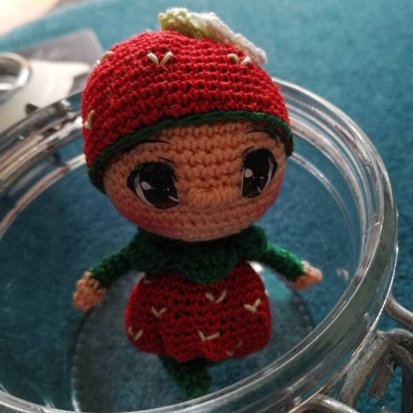 JAM BABIES SERIES: Strawberry Jam Baby (crochet Pattern - English Only ...