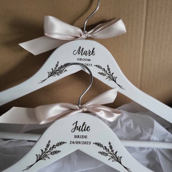 Personalized Wedding Hangers - Personalized Wedding Hangers - Wedding ...