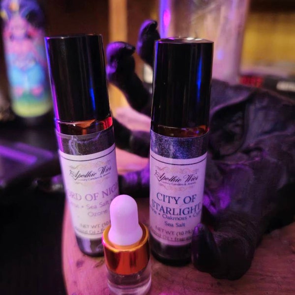 Wheel of the Year Sabbat Pagan Witches Brew Perfume Oil Sample Set - Etsy