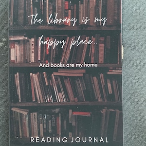 Beautiful Reading Journal Library Book Journal Book Review - Etsy