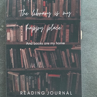 Beautiful Reading Journal Library Book Journal Book Review - Etsy