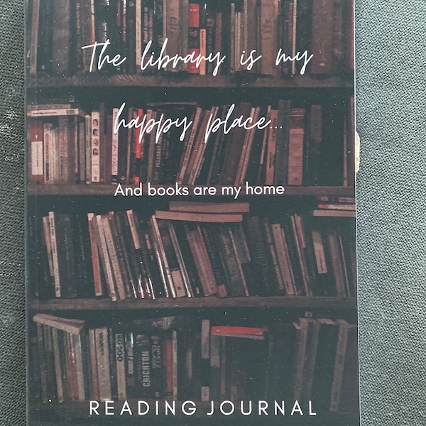 Beautiful Reading Journal | Library Book Journal | Book Review Log ...