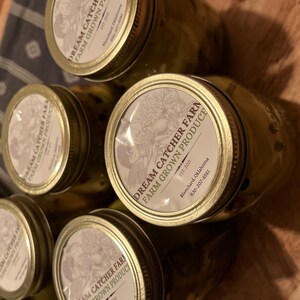 Pickle Labels Personalized Stickers for Homemade Pickles & - Etsy