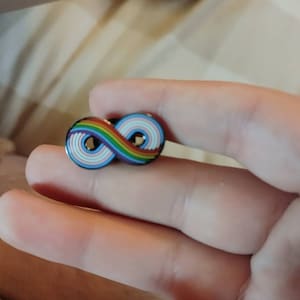 Community Lesbian Flag Pin Subtle Pride Accessory LGBT Enamel Queer ...