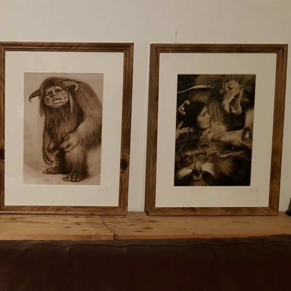 Limited Print of My Pastel Drawing of Sarah and the Fireys From ...