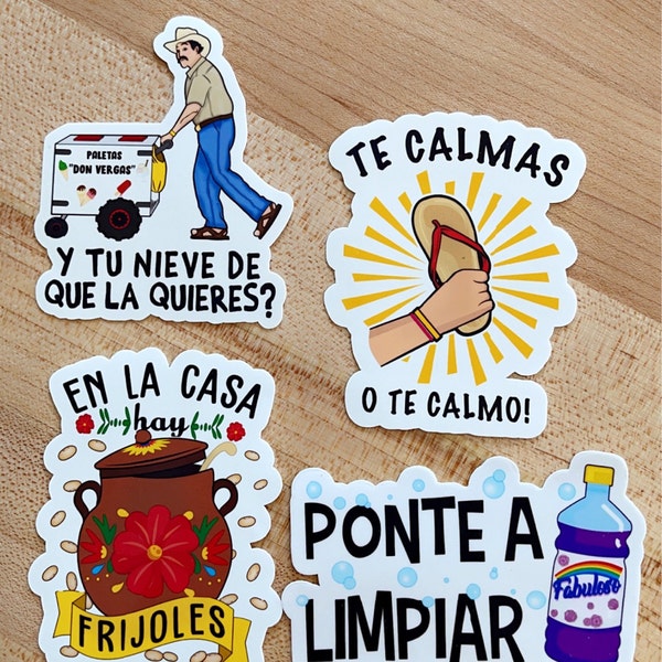 El Paletero Sticker, Latina Sticker, Funny Mexican Sticker, Spanish ...