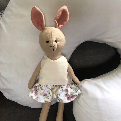 2-in-1 Easter Bunny and Egg Pdf Pattern Sewing Pdf Tutorial Cute ...