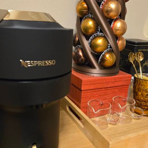 Spiral Nespresso Vertuo Pod Holder. Vertuo Capsule Dispenser Stand ...