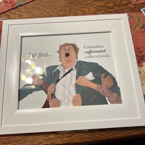 Chris Farley Van Down by the River Vinyl Magnet / Sticker | 4"x4" | SNL ...