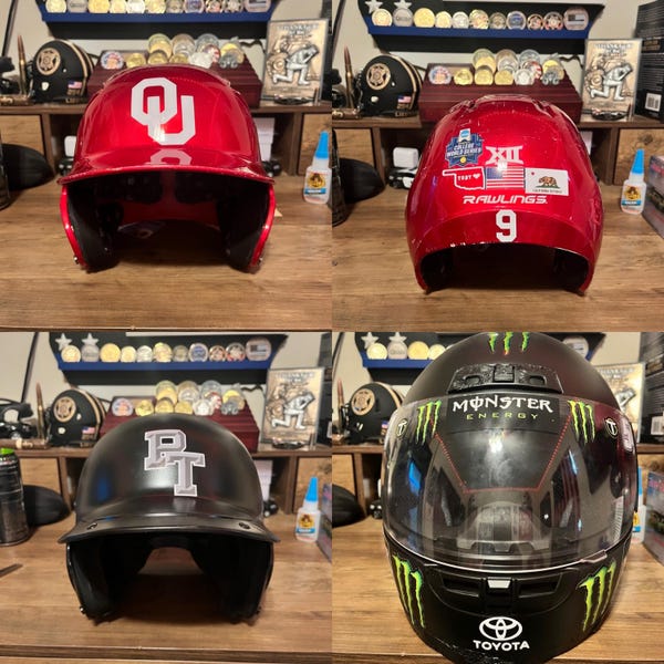 Baseball Helmet Award & Pride Decals Stickers Pride Stickers for ...
