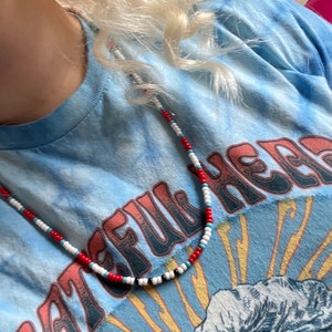 Robert Plant Circa 1974 Led Zeppelin Bead Necklace/hippie Jewelry ...