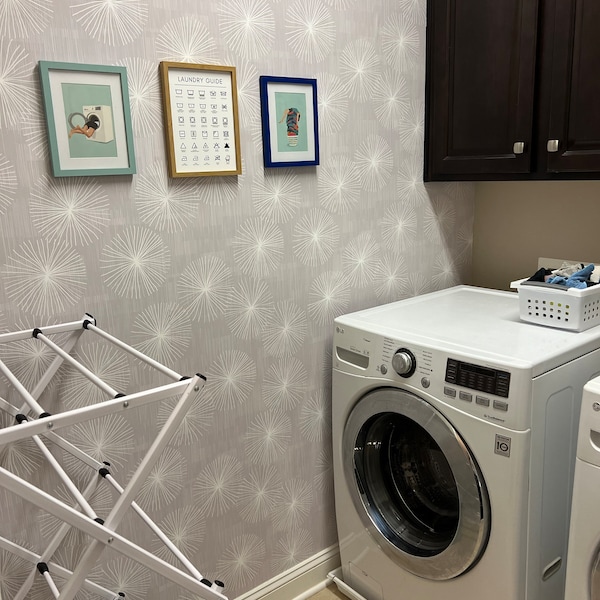 Laundry Guide / Instant Download / Printable / Washing Symbols ...