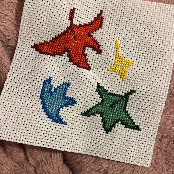 Heartstopper Leaves Cross Stitch Pattern - Etsy