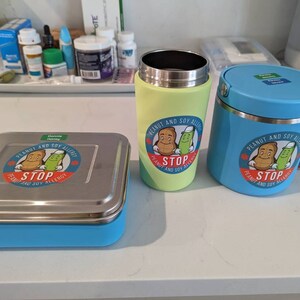 Custom Food Allergy Stickers for Lunch Boxes Labels School Children ...