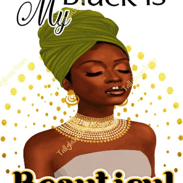 Diva 21 | Diva Head Canvas | Diva Head Wreath | Black Woman Art Print ...