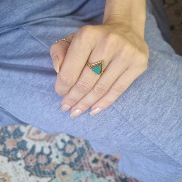 Beautiful Moon Stone Ring, Moon Stone Silver Ring, Ring With Gem ...
