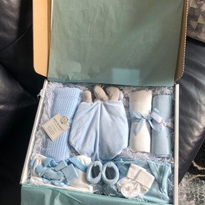 Baby Boy Gift Hamper Baby Boy Hamper New Baby Boy Gift Box - Etsy UK