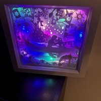 Tangled Rapunzel Shadow Box - Etsy UK