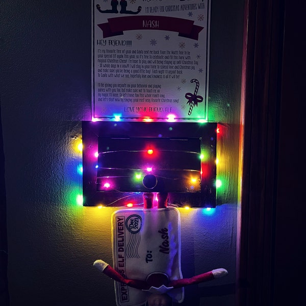 Personalised Elf Arrival Envelope or Elf Return: NORTH POLE Envelope ...