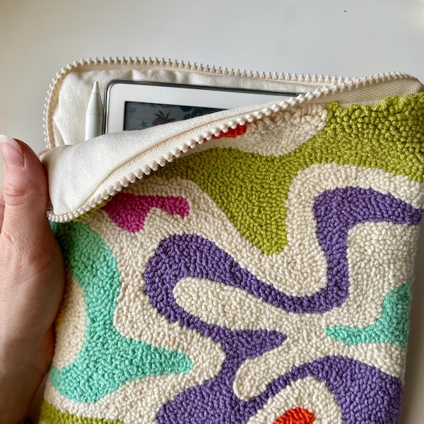 Colorful Kindle Sleeve, Fabric Book Cover, Kindle Paperwhite 11th Gen ...