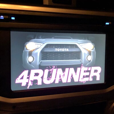 4RUNNER Custom Startup Screens multiple Colors - Etsy