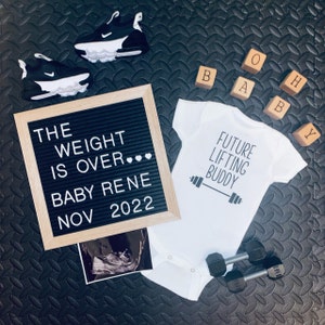 Mini Baby Weight SET Perfect for Fitness Lovers and Baby - Etsy