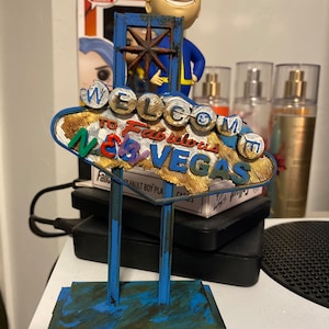 3D Printed New Vegas Sign fallout New Vegas - Etsy