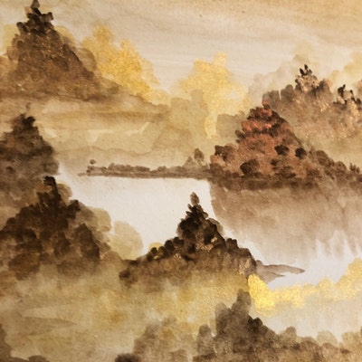 24KT GOLD RUSH Set of 12 Artisan Handmade Watercolor Paint Set - Etsy