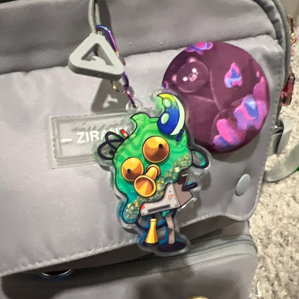 B GRADE Splatoon Tartar and Smollusk Liquid Shaker Keychains - Etsy