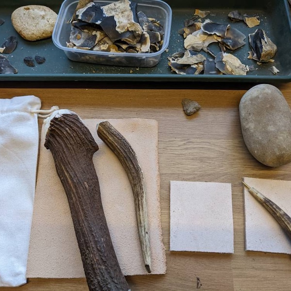 Primitive Flint Knapping Kit: Craft Ancient Stone Tools & Learn ...