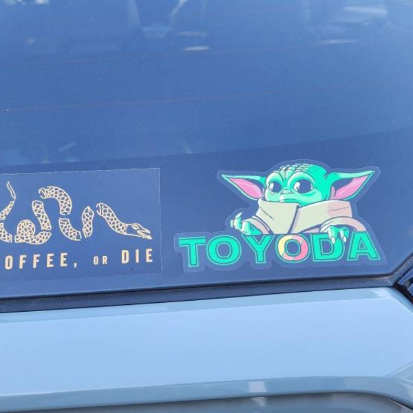 Toyoda Toyota Sticker 5”x3” Durable Waterproof Decal Sticker. TRD ...