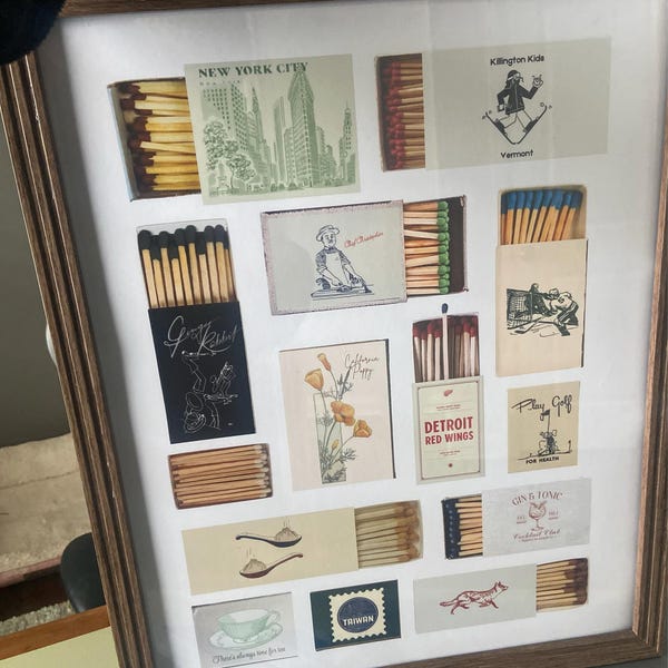 Realistic Personalized Matchbook Print (6 or Less) - Etsy