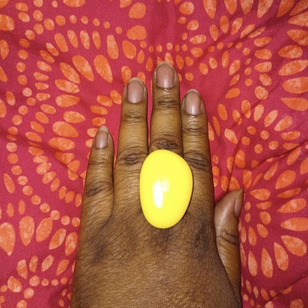 Iridescent Cool Rings, Colored Glass Rings, Quirky & Affordable Rings ...