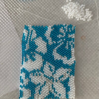 Alphabet Letters A-Z Font Peyote Stitch Beading Pattern INSTANT ...