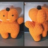 Cheeky Pumpkin Head With Booty Crochet Pattern PDF - Etsy