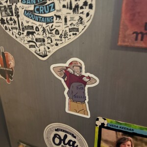 Vince Carter Dunk Glossy Sticker 3, Water Resistant Laptop and Water ...