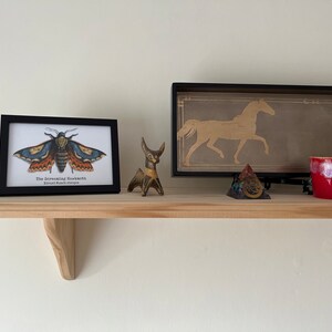 Edvard Munch's the Scream Hawkmoth Painting Print 6x8 Framed ...